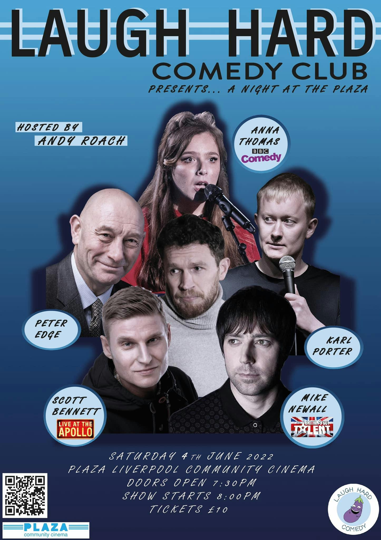 Laugh Hard Comedy Club Evening | Plaza Cinema