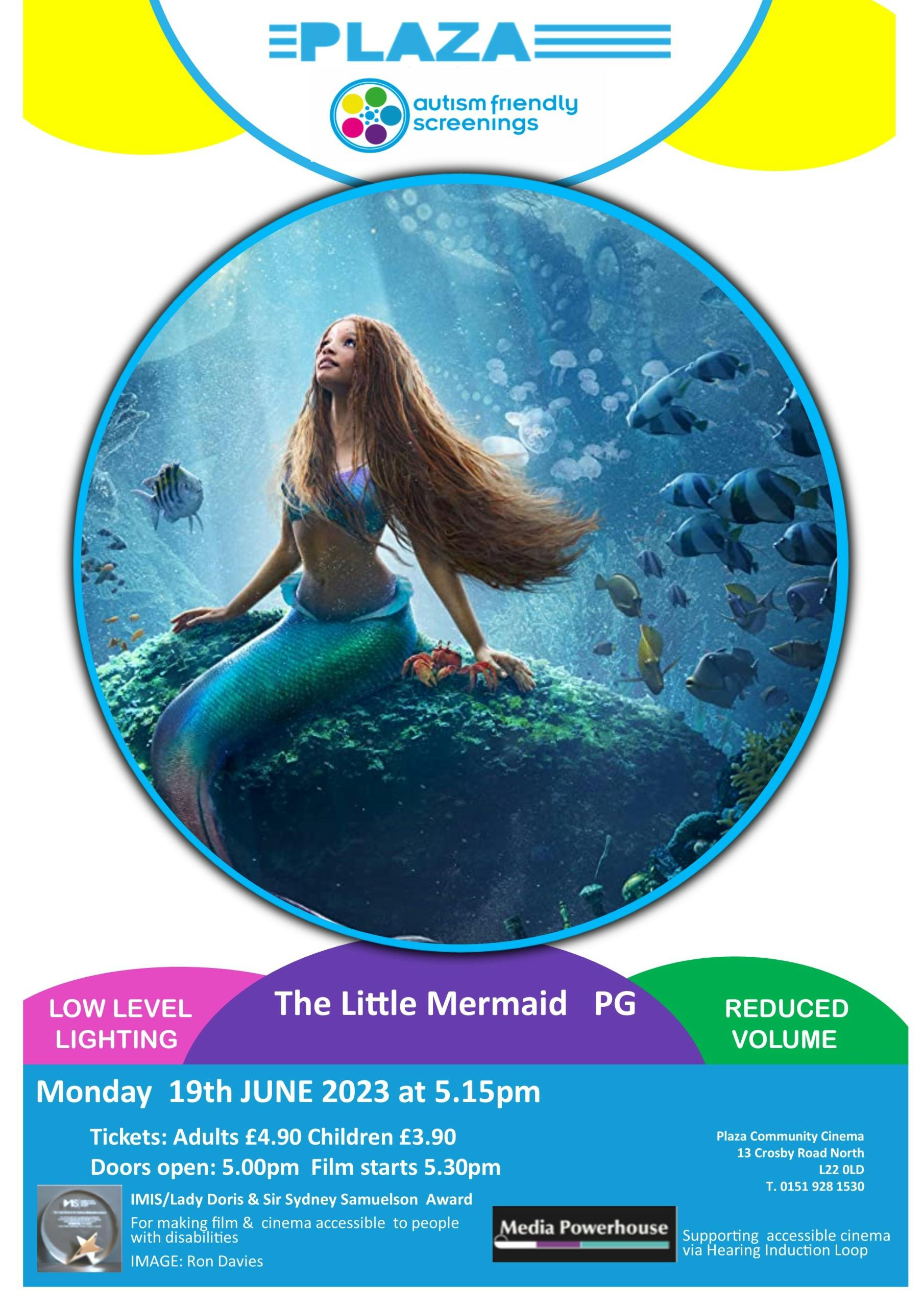Autism & Disability Screening | The Little Mermaid | Plaza Cinema