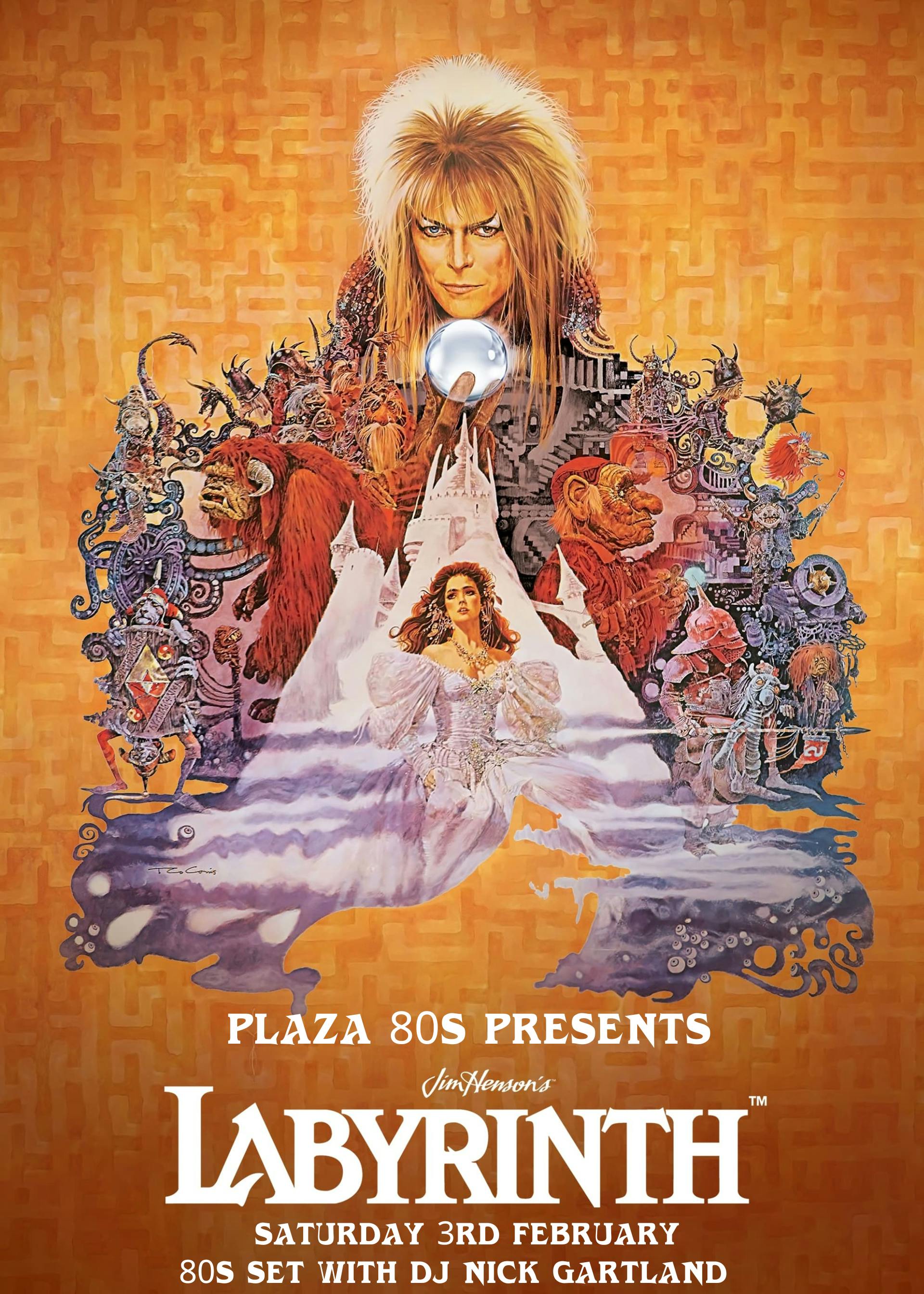 Plaza 80s Presents | Labyrinth – SOLD OUT | Plaza Cinema